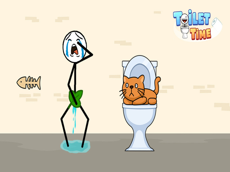Toilet Time 🕹️ Hrajte online na SGameS
