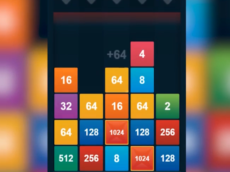 2048: X2 Association of Blocks 🕹️ Hrajte online na SGameS
